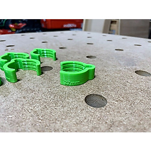 ToolCurve Coiled Hose Clips Compatible with Festool 27mm Hoses - Made in USA