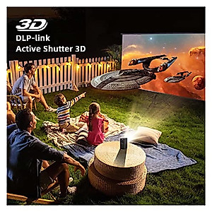 Mini Portable Smart Android WiFi TV Video DLP Projector Full HD 1080P Mobile Smartphone 4K Cinema Projector