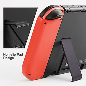VINMEN Kickstand Stand Replacement Compatible with Nintendo Switch, Back Shell Holder Switch Console Back Bracket Replacement Back Shell Kickstand Switch Replacement Kickstand Repair Kits(4 Pcs)