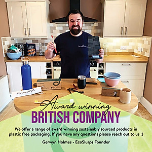 EcoSlurps 12 Bamboo Toothbrushes Multipack - One Years Supply of Bamboo Toothbrush - Bulk Biodegradable toothbrushes (12 Adult Medium, Multi-Colored)