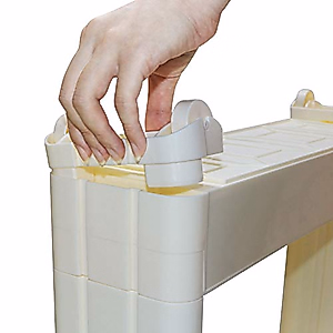 3 Tier Slim Storage Cart Narrow Storage Cart Slide Out Storage Tower Bathroom Organization and Storage Mobile Shelving Unit Organizer Pantry Storage Rack for Narrow Spaces