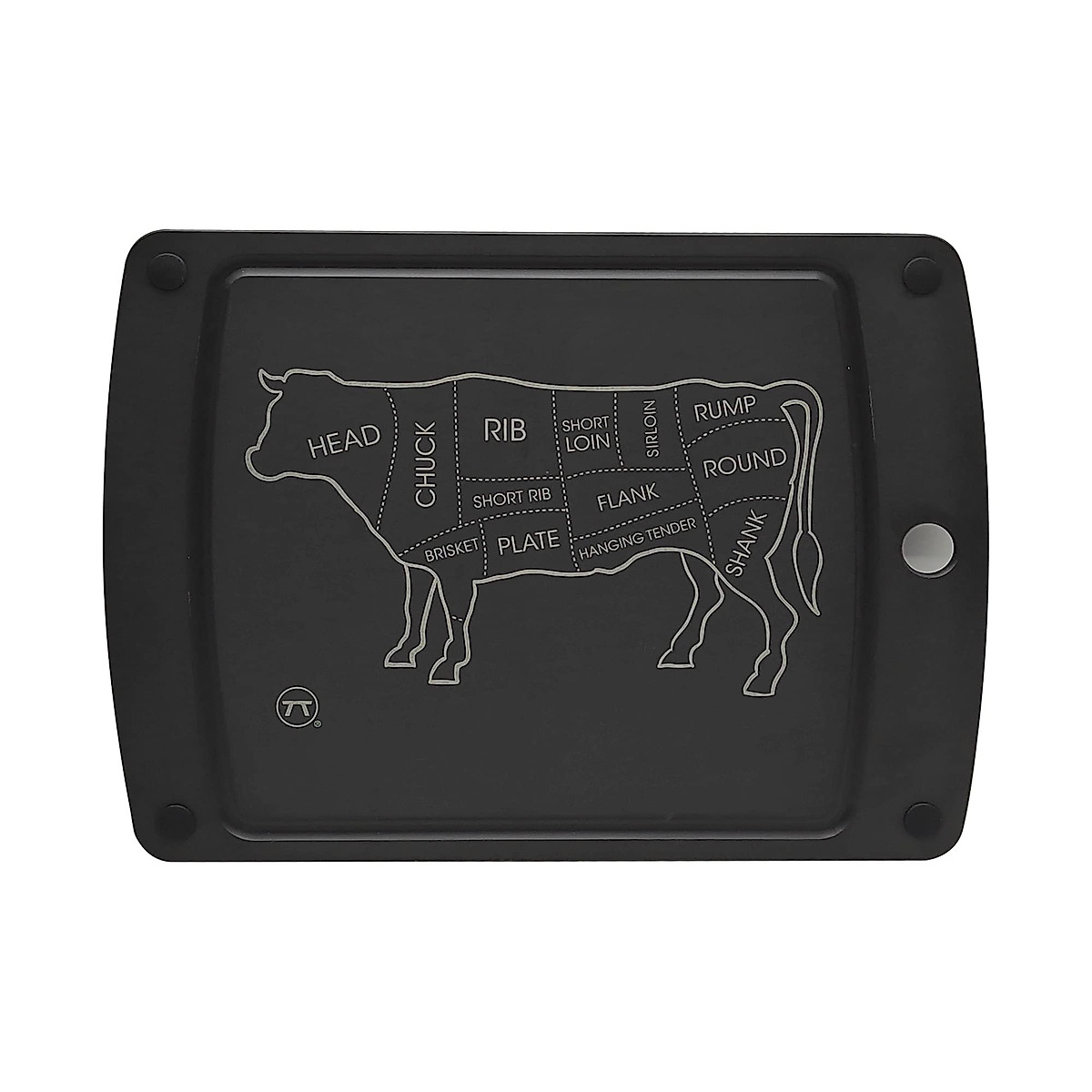 Outset Cow Grill Cutting Board, 10.8” x 14.5” x 0.2”