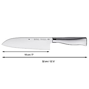 WMF W1891946032 Santoku Knife, 7.1 inches (18 cm), Grand Gourmet Santoku Knife, PC