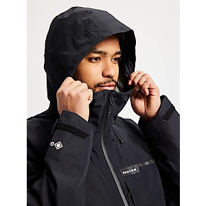 Burton Men's Standard Veridry Gore-TEX Rain Jacket, True Black, Large
