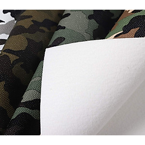 Picheng 7 Pieces Camouflage Faux Leather Sheets,Camouflage Blue PU Synthetic Leather Sheet for Earrings Bow Shoes DIY Craft Handmade Projects Hair Accessories Making 7 Pcs 8.2''x11.8''…