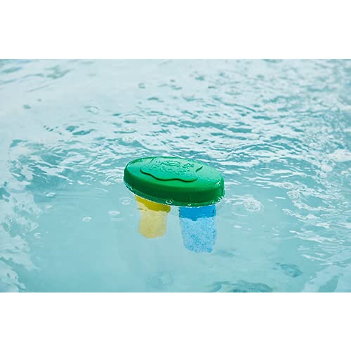 FROG Serene Floating Sanitizing System + 2 Bromine Cartridges for Hot Tubs, Quick and Easy Self-Regulating Hot Tub Sanitizer with Bromine and FROG Sanitizing Minerals