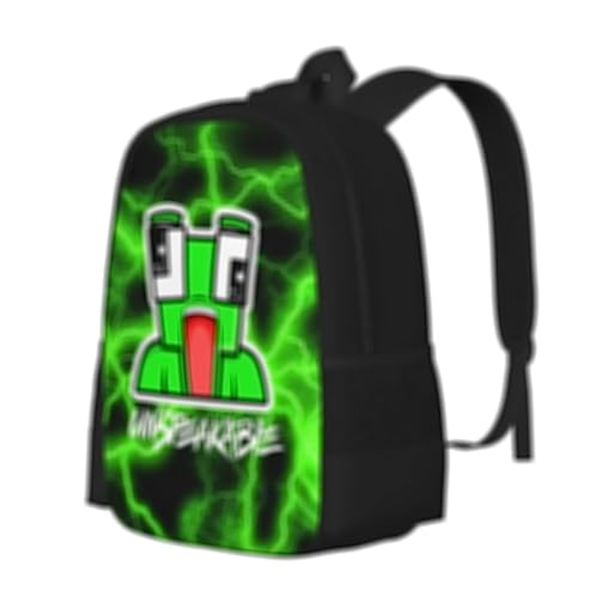 UZIAH Game 3D Printed Cartoon Backpack Teens 17 Inch Boys and Girls School Bookbag Travel Laptop Bag