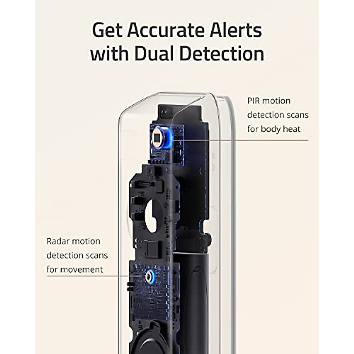 eufy Security Video Doorbell S330 (Battery-Powered) add-on, Security Camera, Dual Motion Detection, Package Detection, 2K HD, Family Recognition, No Monthly Fee, Motion Only Alert