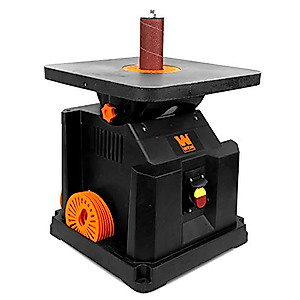 WEN AT6535 3.5-Amp Oscillating Spindle Sander with Extra Large Beveling Table Top