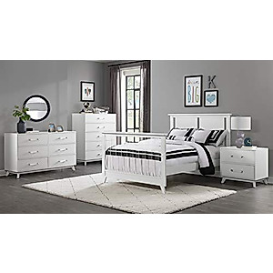 Oxford Baby Holland Full Sized Bed Conversion Kit, Snow White