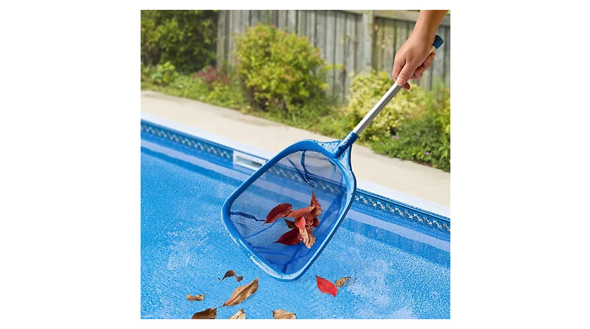 Aquatix Pro Hand Leaf Skimmer for Pool & Spa Cleaning