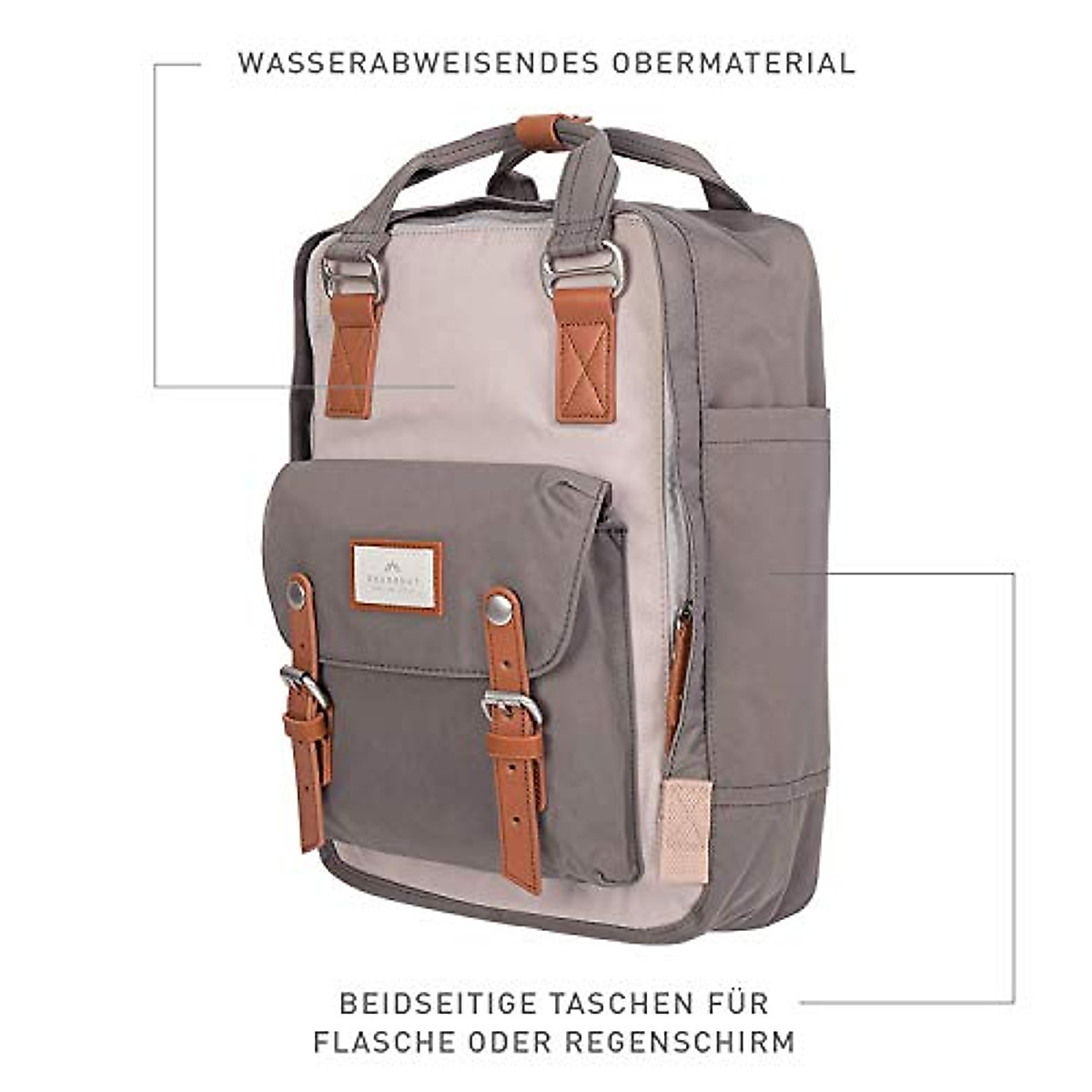 Doughnut Macaroon 16L Travel School Ladies College Girls Lightweight Casual Daypacks Bag Backpack