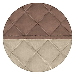 PureFit Reversible Quilted Recliner Sofa Cover, Water Resistant Slipcover Furniture Protector, Washable Couch Cover with Elastic Straps for Kids, Dogs, Pets (Recliner, Brown/Beige)