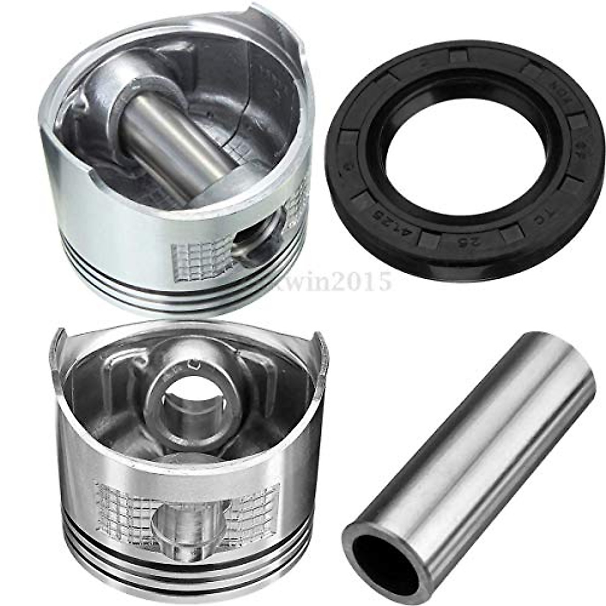 yonghong Rebuild Kit with Piston Ring and Gasket Compatible with Honda GX160 GX200 5.5 HP Engine