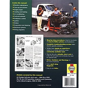 Dodge Pick-ups, 1994-2001 (Haynes Repair Manuals)