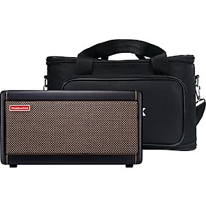 Positive Grid Spark Guitar Amplifier + Traveler Bag Bundle - Electric, Bass and Acoustic Guitar 40-Watt Combo Amp Including Spark Mobile App