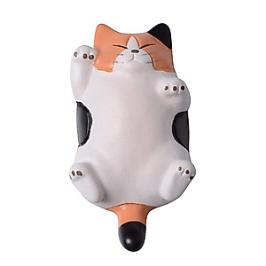 CHICHIC 6 Pack Fun Cat Refrigerator Magnets Office Magnet, Kitchen Decor Fridge Cat Ornament, Perfect for Whiteboard, Refrigerator, Map, Notes, Calendar, Gift for Lady Cats Lovers Novelty Butt