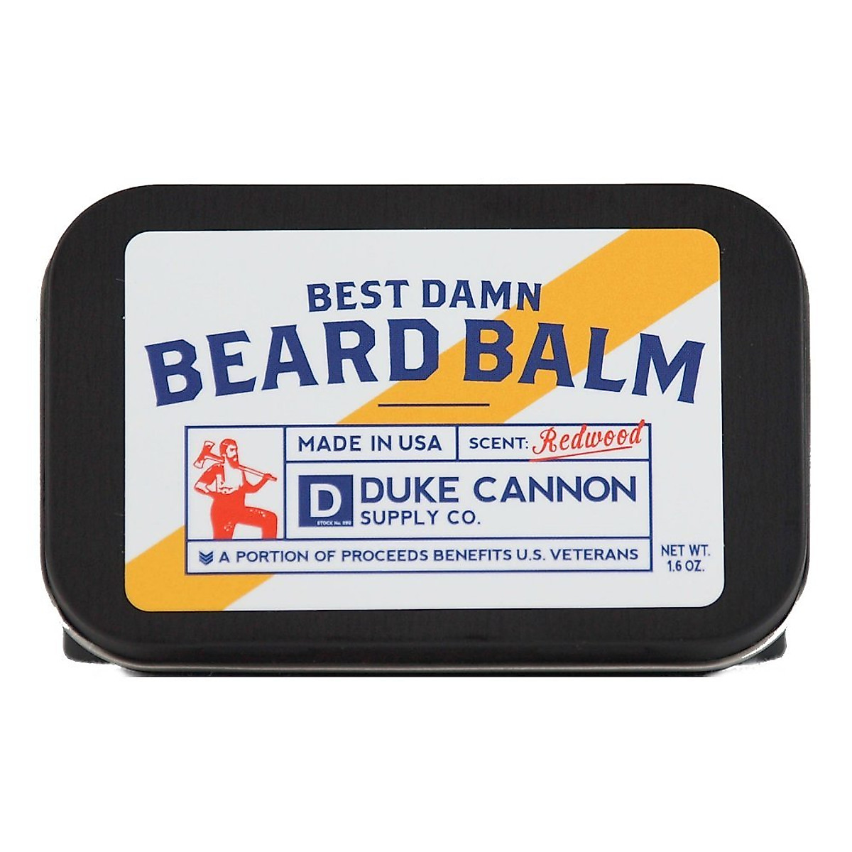 Duke Cannon Supply Co. Best Beard Bundle - 3 oz. Oil & 1.6 oz. Balm, Redwood Scent, Travel Size, 2-Piece Set
