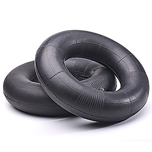 AR-PRO 13 x 4.00-6'' [4.10/3.50-6''] Heavy Duty Replacement Inner Tube with TR-13 Straight Valve Stem (2-Pack) - for Wheelbarrows, Mowers, Hand Trucks and More