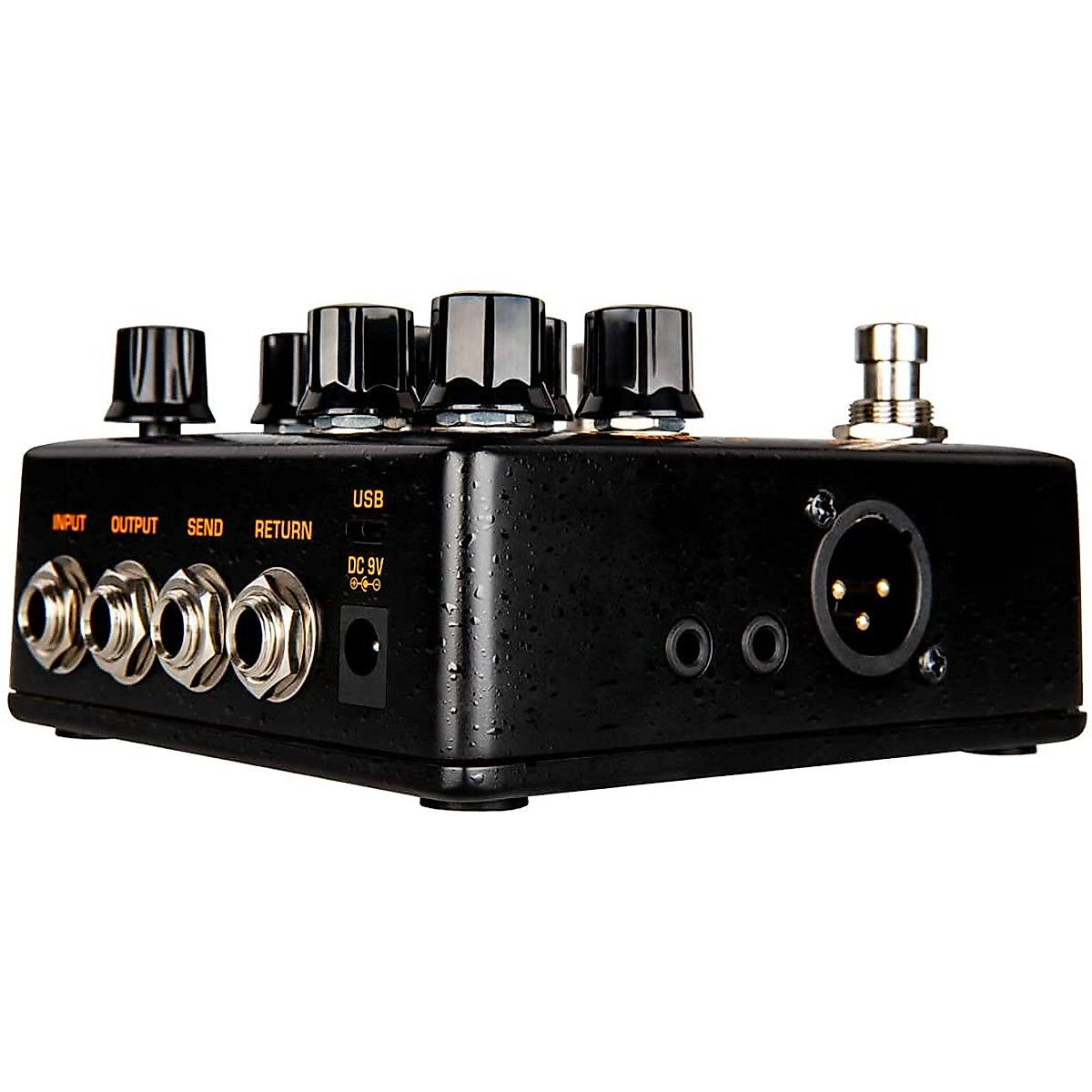 NUX Optima Air Acoustic Guitar Simulator Bundle with 3 MXR Patch Cables, 20ft MXR Instrument Cable, and Dunlop PVP113 Pick Pack