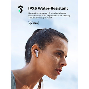 SOOMFON VR Wireless Gaming Earbuds 16ms Low Latency, Dual Connection, 2.4GHz Wireless, USB-C Dongle Included - Compatible with Quest 2, Quest Pro, PS5, PS4, Steam Deck, PC, Switch