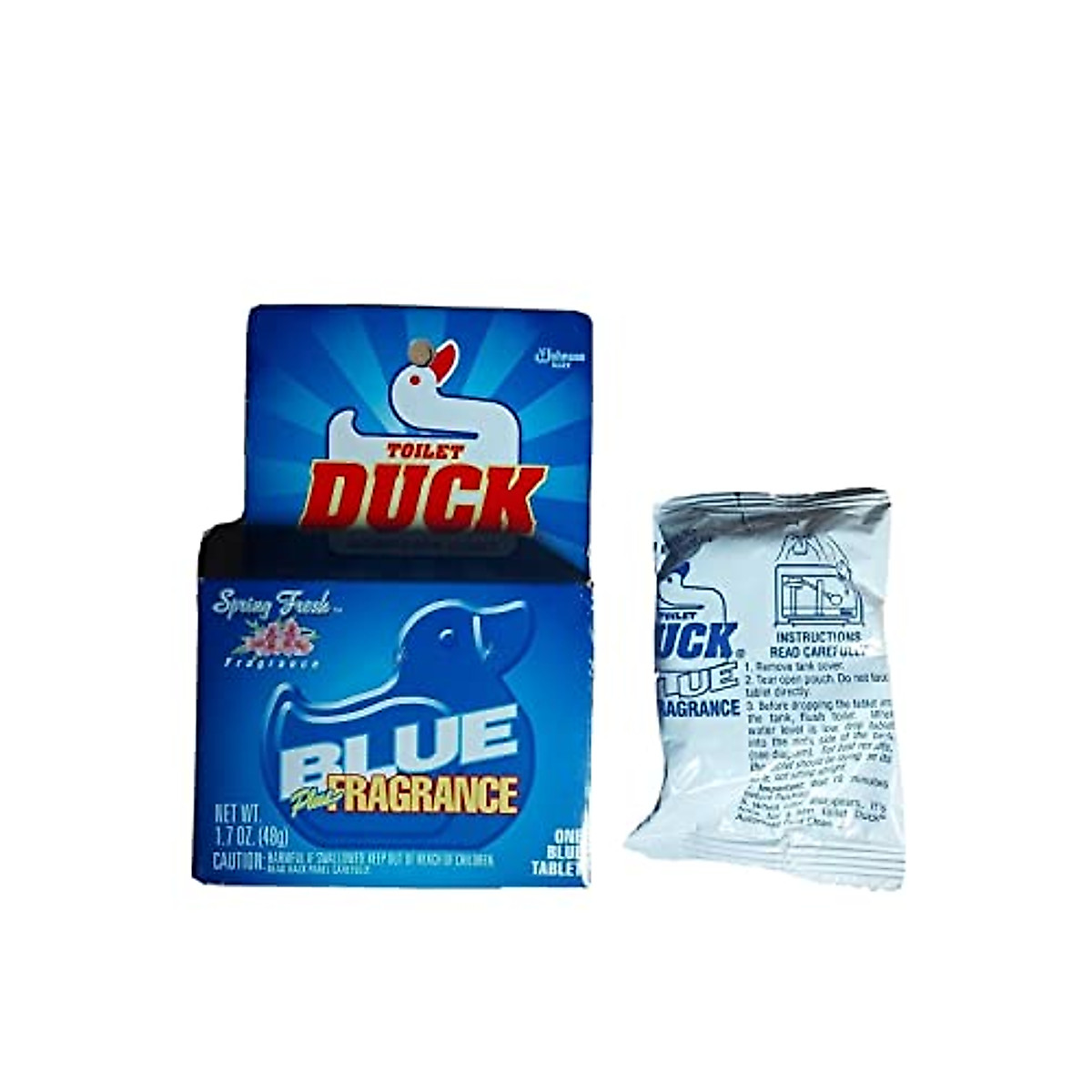 Toilet Duck Automatic Blue Single - 1.7 oz - 3 pk
