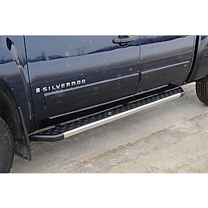 Dee Zee DZ16322 Black | Chrome Running Boards