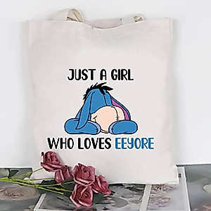 BDPWSS Donkey Tote Bag For Women Donkey Lover Gift Donkey Fans Gift (Girls loves Eey TG)