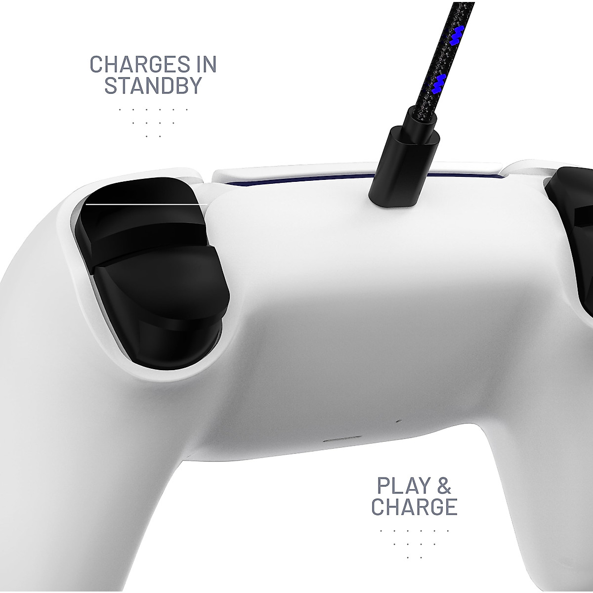 Stealth SP-C30 V Superfast Play & Charge Cables for PS5 - Triple Pack - Exclusive to Amazon