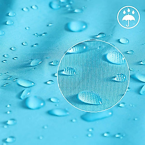 ALPHA CAMP Instant Beach Sunshade Pop Up Sun Shelter Tent, UV Protection with 3 Ventilating Windows, Extended Zippered Porch Included