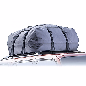 Auto Expressions-223102 Roof Top Cargo Carrier Water Resistant - Grey