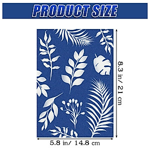 Sun Print Paper Kit Cyanotype Paper, 24 Sheets Cyanotype Papers with 1 Sheet Acrylic Panel, High Sensitive Nature Sun/Solar Activated Sun Printing Art Paper for Arts Crafts DIY Project
