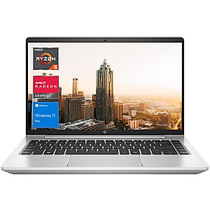 HP ProBook 445 G9 Business Laptop, 14" FHD Non-Touch Display, AMD Ryzen 5 5625U Processor, 32GB RAM, 2TB SSD, IR Camera, Backlit Keyboard, Wi-Fi 6, RJ-45, HDMI, Windows 11 Pro, Silver