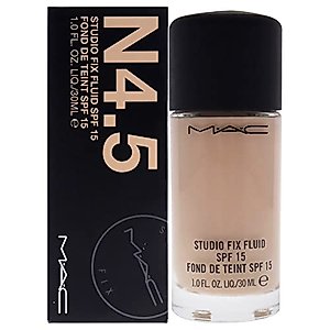 MAC Studio Fix Fluid SPF 15 - N4.5 Foundation Women 1 oz