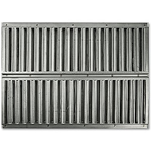Music City Metals 99511 Stainless Steel Heat Plate Replacement for Select Ducane Gas Grill Models