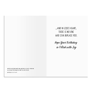 DaySpring - There is No One Like You - 4 Floral Birthday Card Assortment with Scripture - 12 Birthday Boxed Cards & Envelopes (U1199)