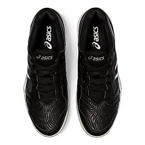 ASICS Men's Gel-Dedicate 6 Tennis Shoes, 10.5, Black/White