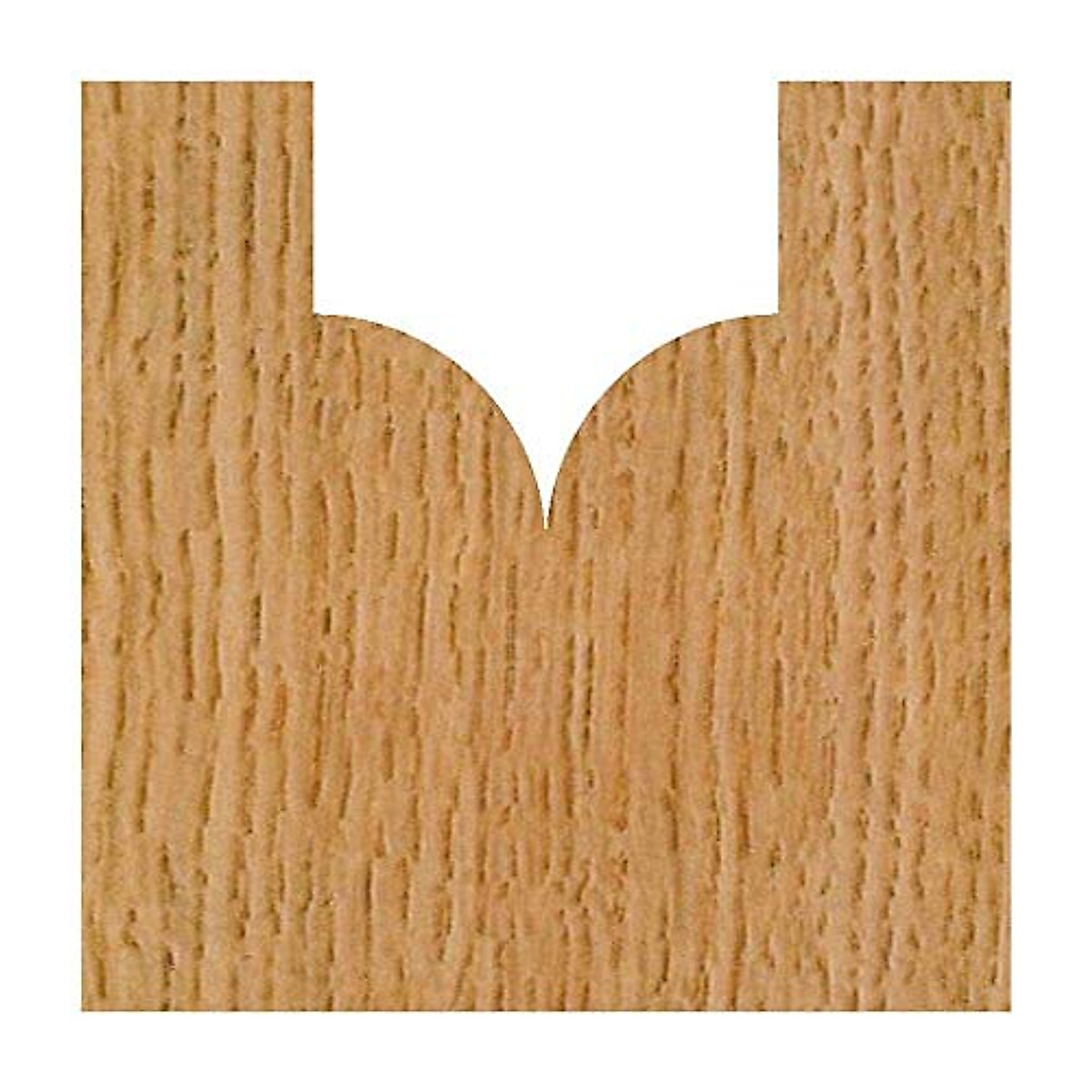 Whiteside Router Bits 1570 Point Cutting Round Over Bit with 3/16-Inch Radius 3/8-Inch Cutting Diameter and 3/8-Inch Cutting Length