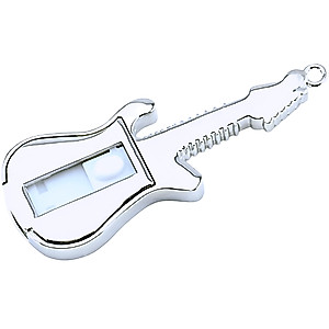 WooTeck 64GB Metal Guitar USB Flash Drive Red
