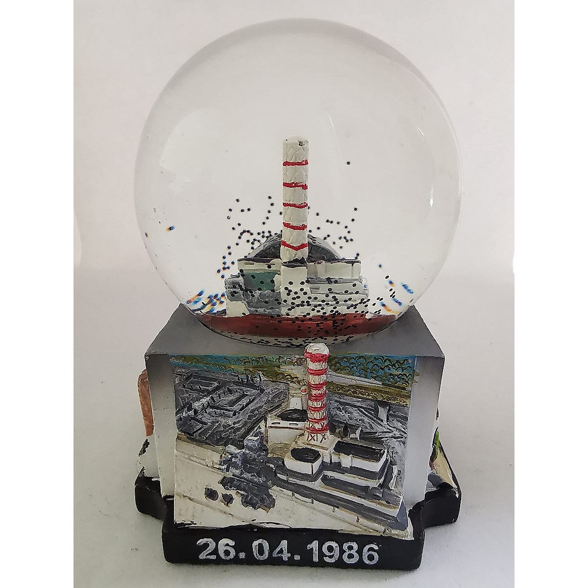 Chernobyl Snow Globe Ukrainian Nuclear Power Plant Tragedy in Pripyat (Stalker)