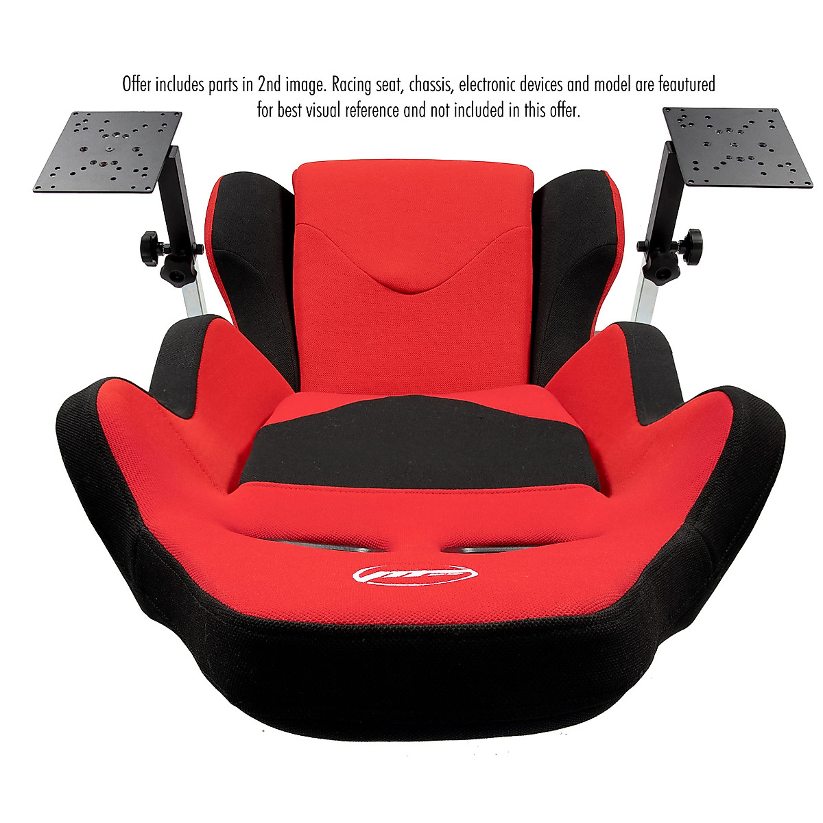 OpenWheeler | Configuration 1 | Flight Simulator HOTAS Add-on Kit. Fits Thrustmaster T.Flight One / 4, T16000M, Airbus, Logitech X56, X52, X52Pro, VKB Gladiator, CH Products, Hori