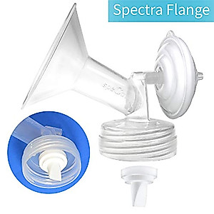 Nenesupply 6 pc Duckbill Valves Compatible with Medela and Spectra Pump Parts Use on Spectra S2 Spectra S1 Pump in Style Harmony Symphony Replace Spectra Duckbill Valves and Medela Valve