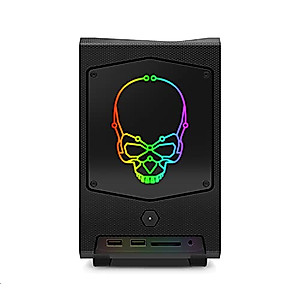 Intel NUC 11 Extreme Mini Desktop NUC11BTMi9 Black i9-11900KB 8-Core, 64GB RAM, 4TB PCIe SSD, UHD, WiFi 6, Bluetooth 5.2, Ethernet LAN (RJ-45), SD Card, Win10P with Hub