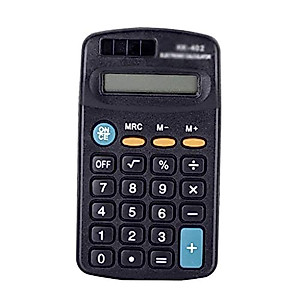 SDFGH 8 Digit Portable Calculator Large Buttons Financial Business Accounting Tool for Office School