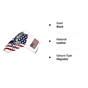 USA Eagle Magnetic Golf Putter Head Cover Blade Putter Covers for Scotty Cameron Taylormade Odyssey Golf Builder