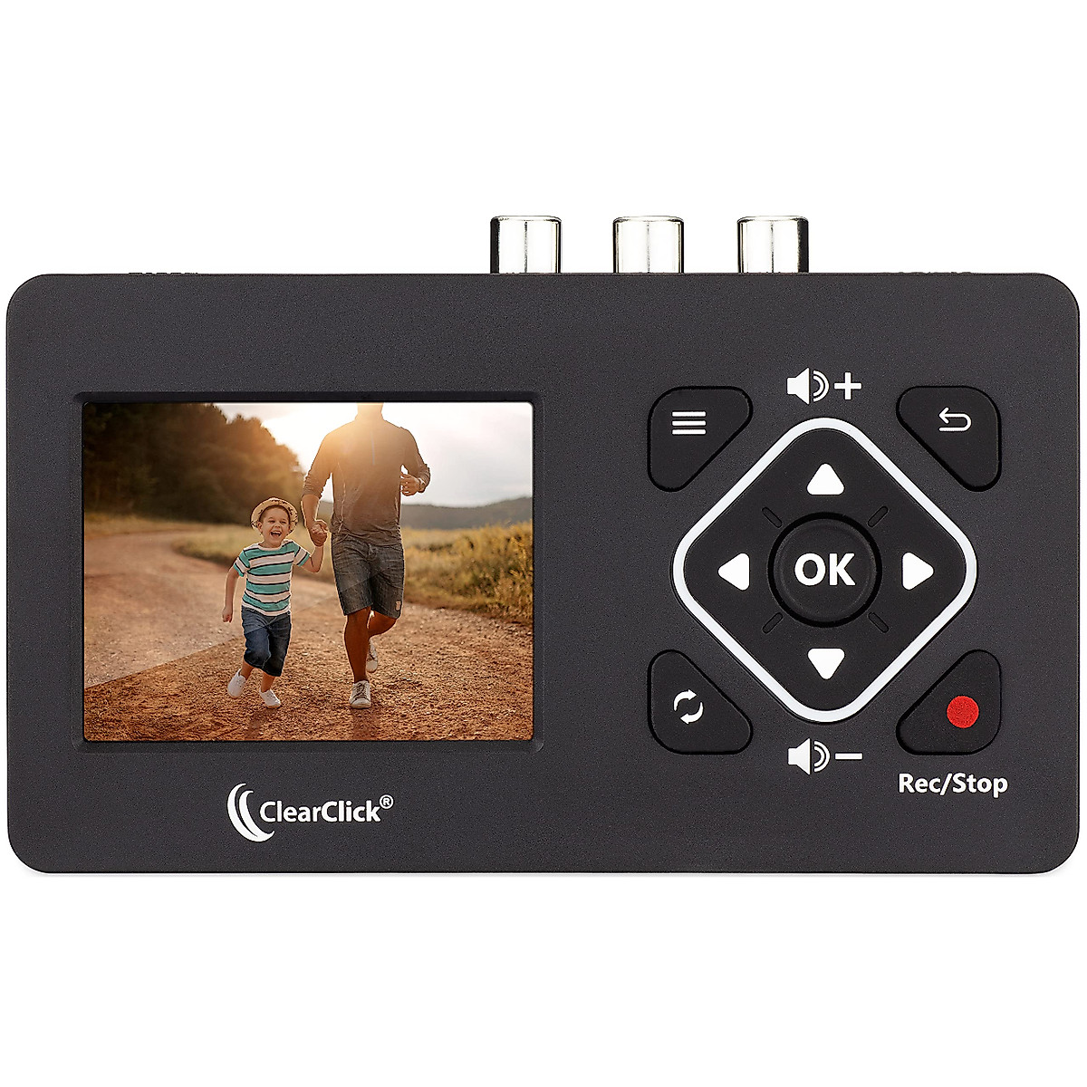 ClearClick Video to Digital Converter 2.0 (Second Generation) Mini Edition - Record Video from VCR's, VHS Tapes, AV, RCA, Hi8, Camcorder, DVD, Gaming Systems