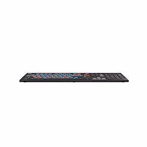 Logickeyboard Designed for Photoshop CC, InDesign CC and Illustrator CC Compatible with Win 7-11 - Astra 2 Backlit Keyboard # LKB-AGDA-A2PC-US