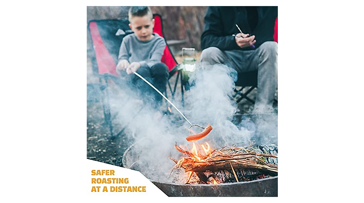 MalloMe Marshmallow Roasting Sticks - Perfect for S'mores