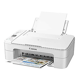 Canon Pixma TS3320 White, Works with Alexa