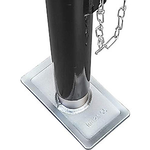 BIG RED 2000 LBs Capacity Weld on Pipe Mount Swivel Trailer Jack, ATR39003R